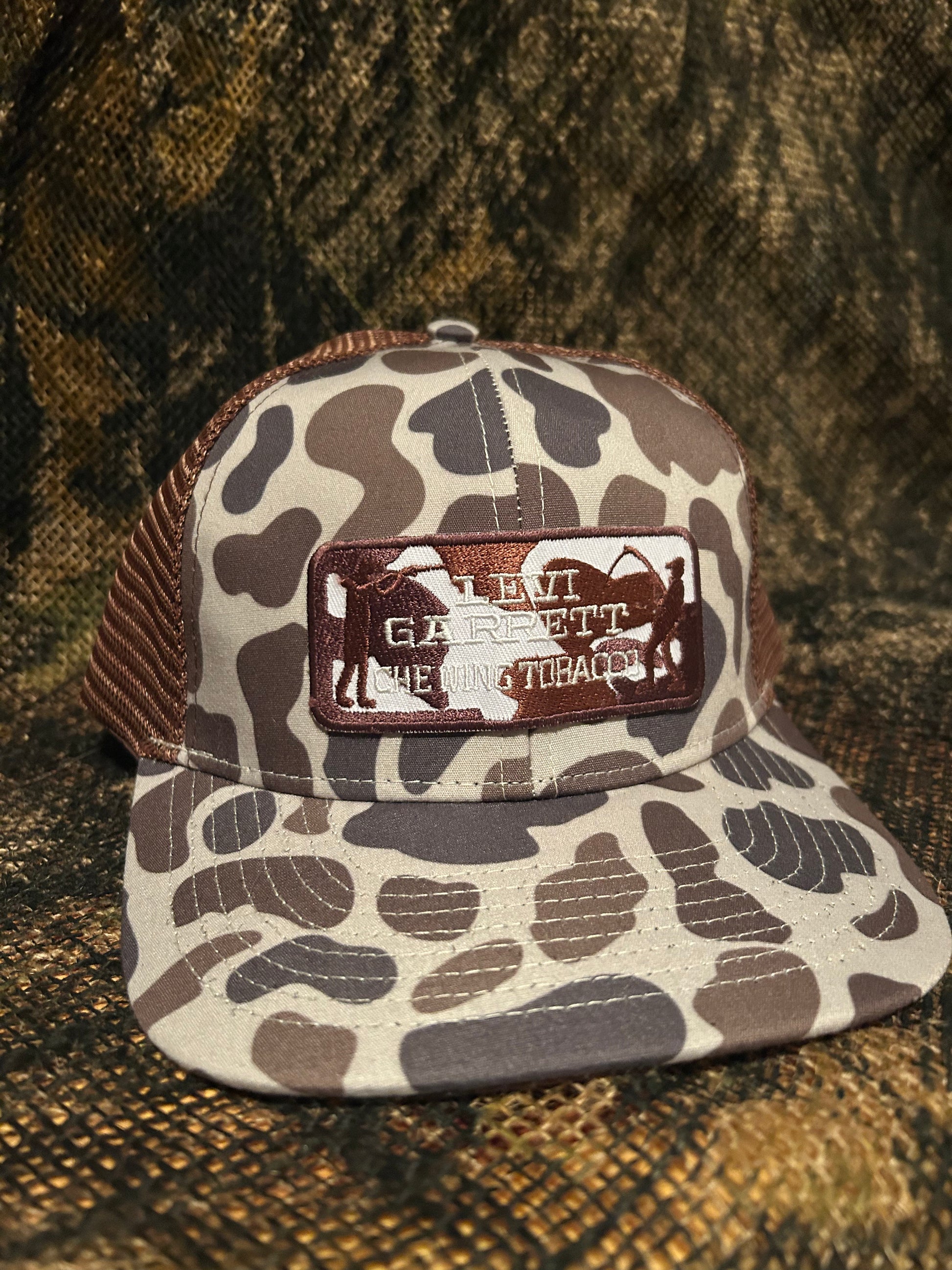 Levi Garrett Chewing Tobacco Camo trucker hat – BANJO BRAND HAT CO.